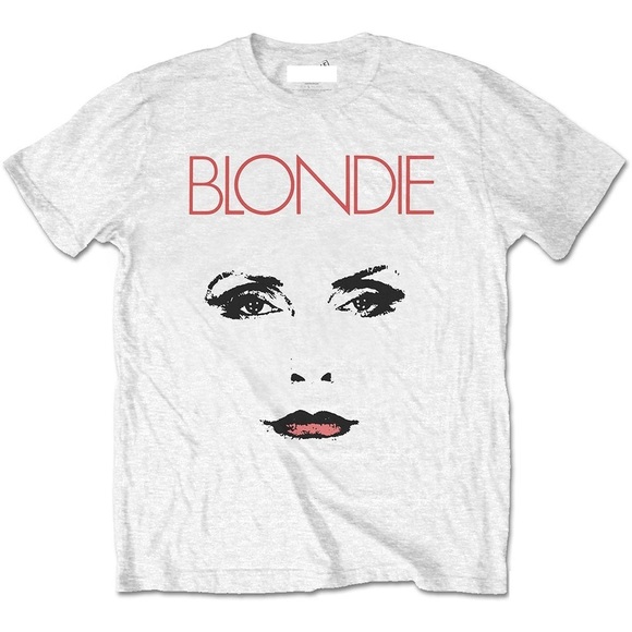 Shirts | Blondie Debbie Harry White Tshirt | Poshmark
